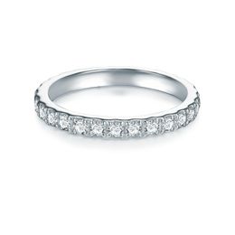 Trilani Ring Damen Gr&ouml;&szlig;e 51 silber / transparent