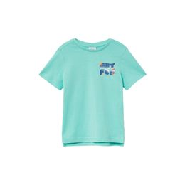 s.Oliver T-Shirt Jungen Gr&ouml;&szlig;e 92/98 blau / aqua / orange / wei&szlig;