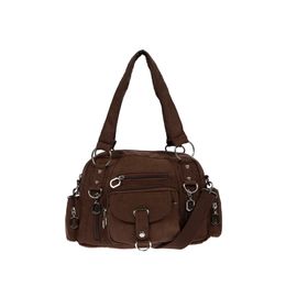 Christian Wippermann Handbag 'Damenhandtasche Schultertasche Tasche Umh&auml;ngetasche' female size One size Brown