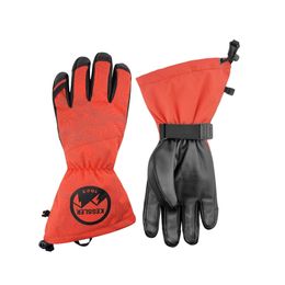 Kessler Fingerhandschuhe Damen Gr&ouml;&szlig;e M/L knallrot