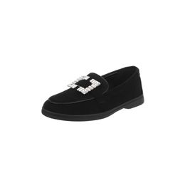 Ital-Design Slipper Damen Gr&ouml;&szlig;e 40 schwarz Sommerschuhe