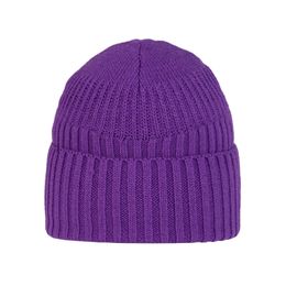 Buff M&uuml;tze 'Buff Knitted Fleece Hat Beanie' Damen Gr&ouml;&szlig;e 54/64 violettblau