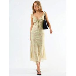 Hiccup Kleid 'Midi' Damen Gr&ouml;&szlig;e 34 creme Sommerkleid