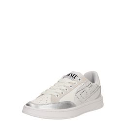 Diesel Sneaker 'DAKOTA' Damen Gr&ouml;&szlig;e 39 hellbeige / schwarz / silber / wei&szlig; Sommerschuhe