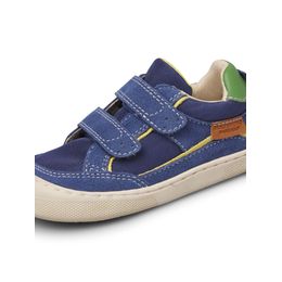 Naturino Sneaker 'BAREFOOT KESY VL.' Jungen Gr&ouml;&szlig;e 28 dunkelblau / hellgelb / gr&uuml;n