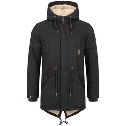 Alessandro Salvarini Parka Herren Gr&ouml;&szlig;e XL braun / schwarz