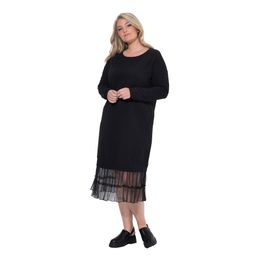 MIAMODA Midikleid in schwarz | Gr.: 58