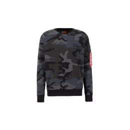 Alpha Industries Sweatshirt 'X-Fit Camo' Herren Gr&ouml;&szlig;e XL schwarz
