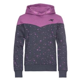 Kangaroos Athletic Sweatshirt boy size 176/182 mottled blue / Purple