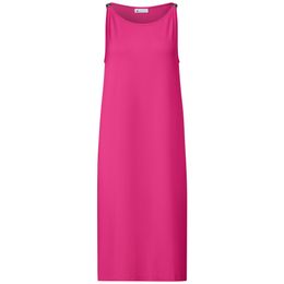 Street One Knielanges Kleid mit Schnallendetail Damen Gr&ouml;&szlig;e 40 magenta Sommerkleid