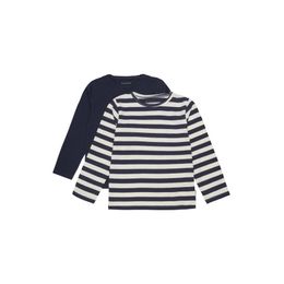 Minymo Langarmshirt MIBasic in Wei&szlig; | Gr.: 146