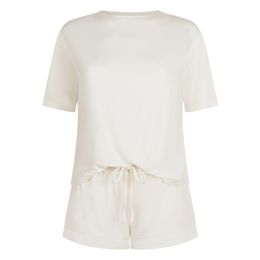 Hunkem&ouml;ller Schlafshirt Damen Gr&ouml;&szlig;e L wei&szlig;