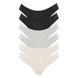Organication Slip Damen Gr&ouml;&szlig;e M grau / schwarz / offwhite