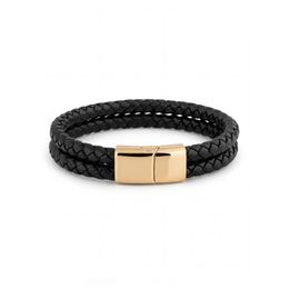 Akitsune Armband 'Simplicitas' Herren Gr&ouml;&szlig;e 19 cm schwarz