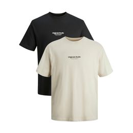 Jack & Jones Jack & Jones Shirt 'Jorvesterbro' Herren Gr&ouml;&szlig;e L braunmeliert