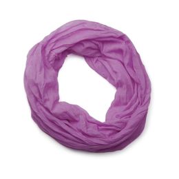 styleBREAKER Seidiger unifarbener Loop in Violett | Gr.: onesize