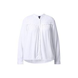 Ulla Popken Bluse Damen Gr&ouml;&szlig;e XXXL/4XL offwhite