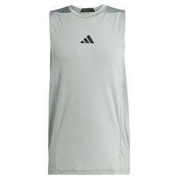 adidas Performance Sporttop 'Designed For Training Intensity' Herren Gr&ouml;&szlig;e S mint / schwarz