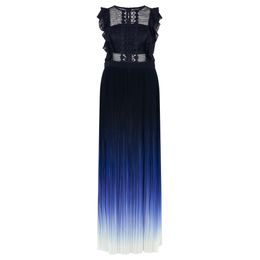 Apart Abendkleid Damen Gr&ouml;&szlig;e 38 nachtblau / hellblau / dunkelblau / wei&szlig; Sommerkleid