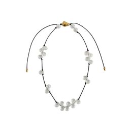 PURELEI Kette 'Clarity' Damen Gr&ouml;&szlig;e 40 / 45cm gold / offwhite