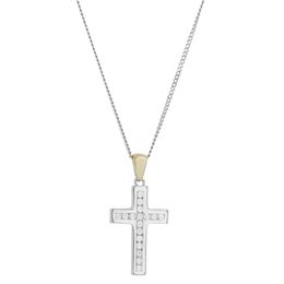 Akzent Anh&auml;nger '"Uaan" aus 925 Sterlingsilber, rhodiniert, langlebig' Damen Gr&ouml;&szlig;e One Size silber