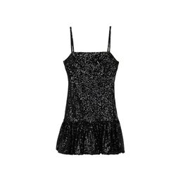 KOTON Kleid Damen Gr&ouml;&szlig;e 38 schwarz Sommerkleid