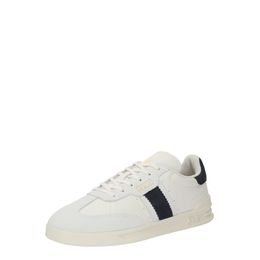 Polo Ralph Lauren Sneaker 'AERA' Herren Gr&ouml;&szlig;e 41 dunkelblau / gold / naturwei&szlig; Sommerschuhe