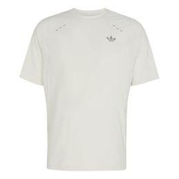 adidas originals Shirt 'Essentials' male size M Light grey / natural white