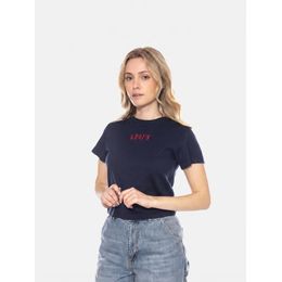 Levi's LEVI'S Shirt 'Levi's Essential Printed Sport T-Shirt -- Women's Blue T-Shirt' female size M Blue