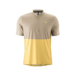 Gonso T-Shirt Adventure Jersey Halfzip M in Gelb7039 | Gr.: XXL
