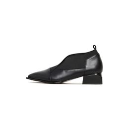 CESARE GASPARI Slipper Damen Gr&ouml;&szlig;e 40 schwarz Sommerschuhe