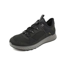 Ecco Sneaker low 'Schn&uuml;rschuh Damen 835333/00001 Kunststoff (Synthetik) in schwarz' Damen Gr&ouml;&szlig;e 42 schwarz Sommerschuhe