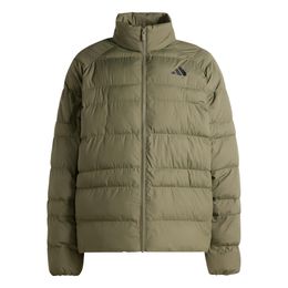 ADIDAS SPORTSWEAR Athletic Jacket 'Essentials' male size S Olive / Black