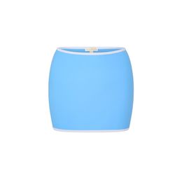 Moda Minx Rock Damen Gr&ouml;&szlig;e 36 hellblau / wei&szlig;