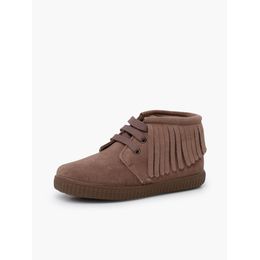 Pisamonas Stiefel M&auml;dchen Gr&ouml;&szlig;e 27 taupe