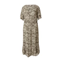 Only Carmakoma Kleid 'CARCHIANTI' Damen Gr&ouml;&szlig;e 44 creme / oliv Sommerkleid