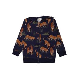 Walkiddy Sweatjacke 'Walkiddy - Tigers and Leopards Sweat Jacket' Jungen Gr&ouml;&szlig;e 140 navy