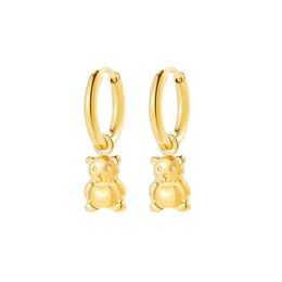 Hey Happiness Ohrringe 'Teddy Mood' Damen Gr&ouml;&szlig;e One Size gold