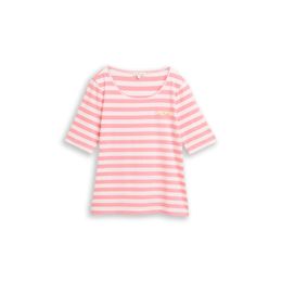 Tom Tailor Shirt female size XL Rose / White