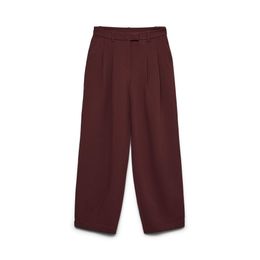 V&eacute;ro Moda VERO MODA Pleat-Front Pants 'AWVIVICA' female size 42 Berry