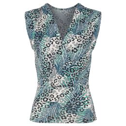 LASCANA Top female size XS Beige / Petrol / Emerald / Black