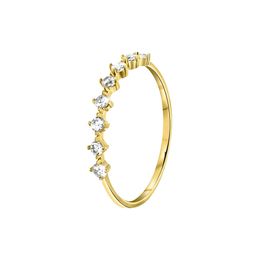 Lucardi Ring Damen Gr&ouml;&szlig;e 55 gold