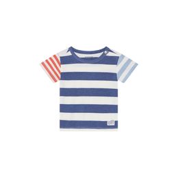 Noppies Shirt boy size 68 Navy / Light blue / Orange / White