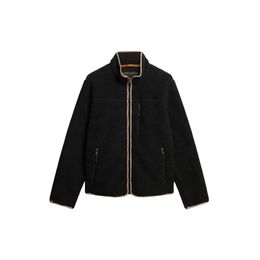 Superdry & Co Fleecejacke Herren Gr&ouml;&szlig;e S beige / schwarz