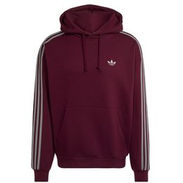 adidas originals Sweatshirt 'Adicolor Classics' Herren Gr&ouml;&szlig;e L grau / weinrot / wei&szlig;