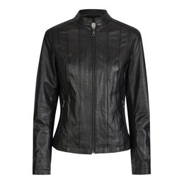 Bugatti Lederjacke BULady-106 Damen Gr&ouml;&szlig;e S schwarz Sommerjacke