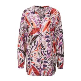 GOLDNER Tunika Damen Gr&ouml;&szlig;e L/XL lila / dunkellila / orange