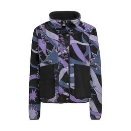 Elho Fleecejacke 'Malm&ouml; 89' Damen Gr&ouml;&szlig;e XS saphir / lila / flieder / schwarz