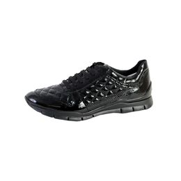 Geox Sportlicher Schn&uuml;rschuh Damen Gr&ouml;&szlig;e 41 schwarz Sommerschuhe