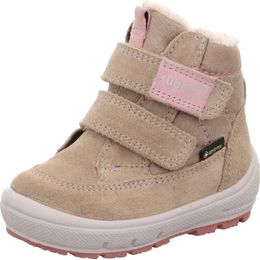 Superfit Stiefel M&auml;dchen Gr&ouml;&szlig;e 25 beige / altrosa